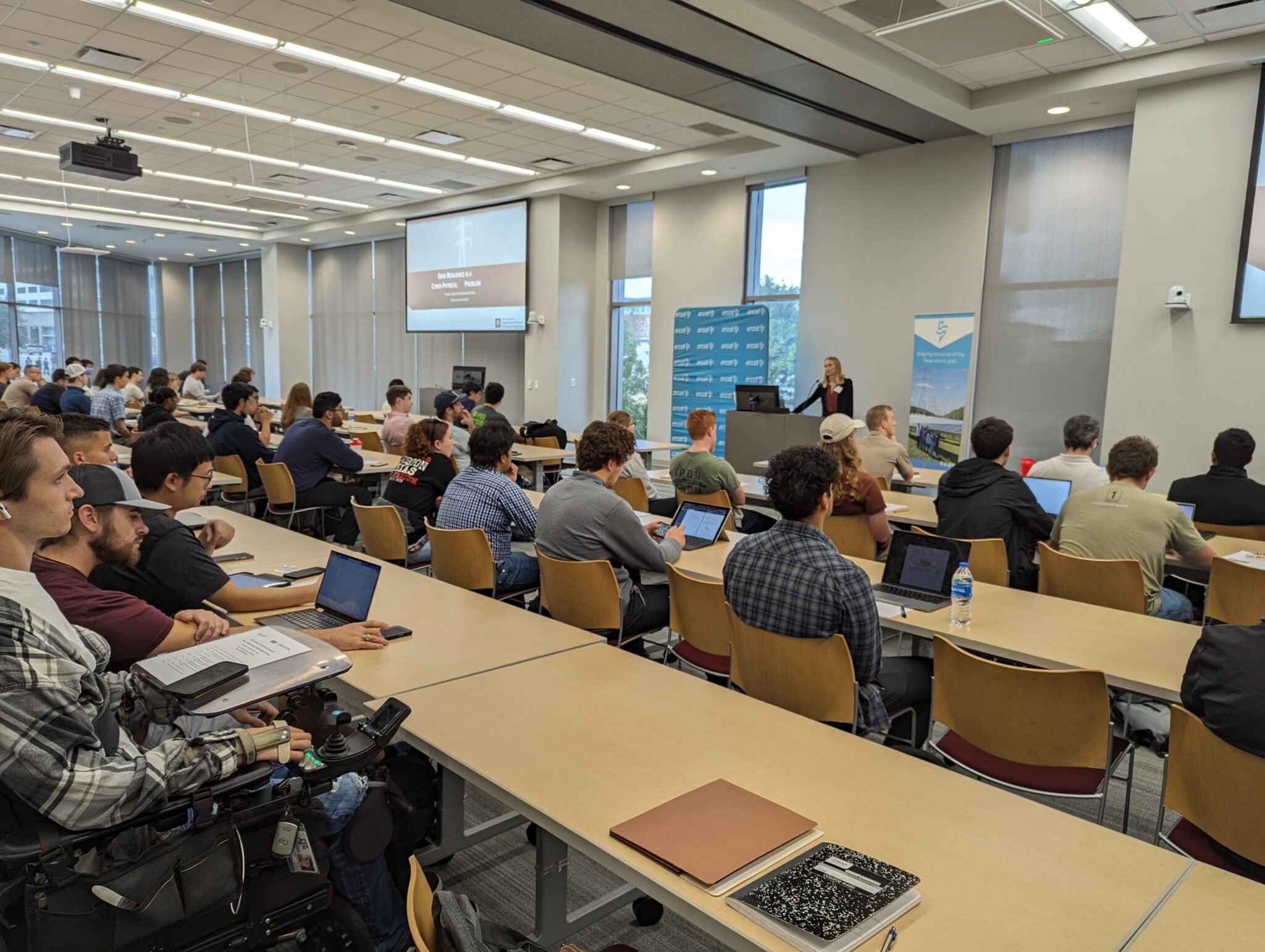 ERCOT-SGC Student Power Engineering Information Session on November 14, 2023 | Smart Grid Center